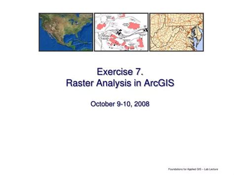 PPT Exercise Raster Analysis In ArcGIS October