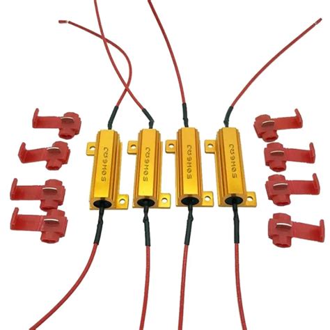 Led Indicator Ballast Load Resistor Flash Rate Relay Turn Signal Bulbs
