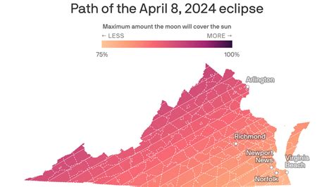April 8 Solar Eclipse What Will Happen In Virginia Axios Richmond