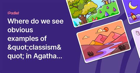 Where Do We See Obvious Examples Of Classism In Agatha Christies And Then There Were None Do