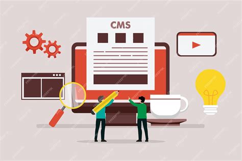 Premium Vector Cms Php And Mysql Development Information Architecture