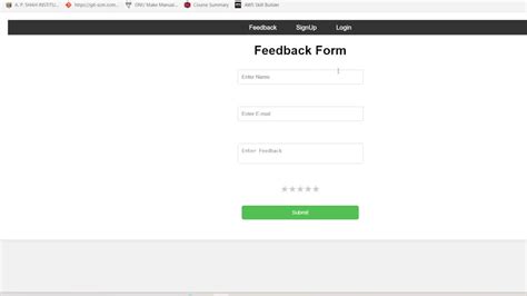Aditya Joshi On Linkedin Feedbackmanagement Reactjs Firebase Internshipproject
