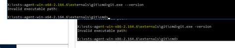 Invalid Executable Path Error For Git Version Cmd On Ram Disk · Issue