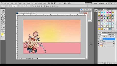 عمل كارت شخصي بالفوتوشوب Youtube