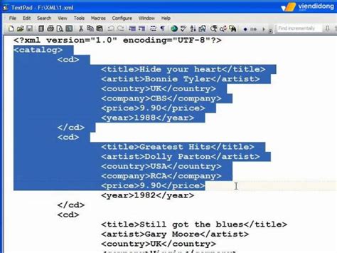 File XML là gì Hướng dẫn cách mở tạo và chỉnh sửa file