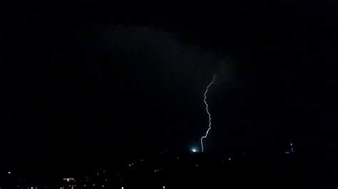 ჭექა ქუხილი თბილისის ცაზე Youtube