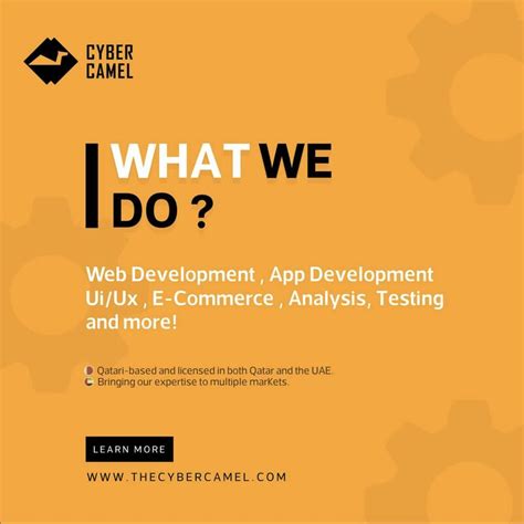 thecybercamel on linkedin webdevelopment appdevelopment ecommerce