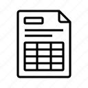 Excel Spreadsheet Icon Download On Iconfinder