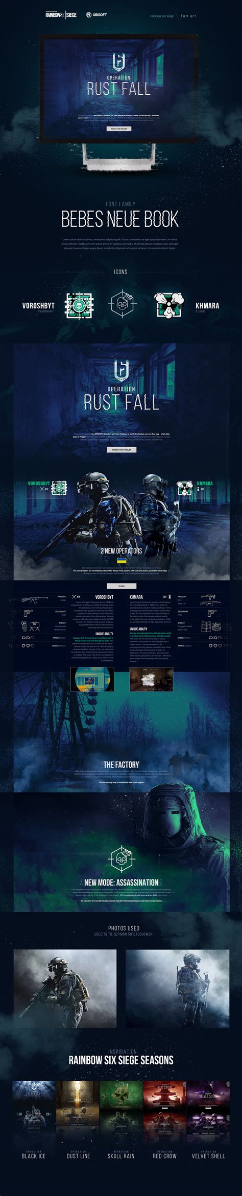 Operation Rust Fall On Behance