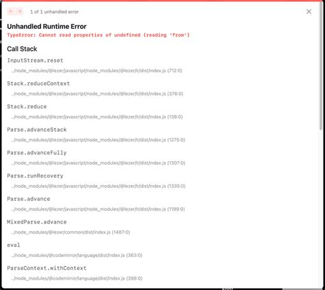 Error With Block Comments In Script Tag In Html Discusscodemirror