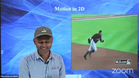 Motion In 2D L 1 2 D Graph 07 10 20 Suryakant Sir Physics 11th VSA YouTube