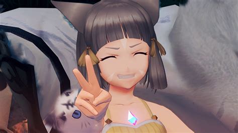 Xenoblade Chronicles 2 Swimsuit Edition Cutscene 031 Pyras Fire