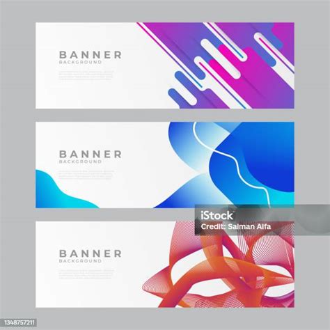추상적 인 현대 수평 웹 배너 디자인 템플릿 배경 벡터 추상 그래픽 패턴 배경 템플릿 0명에 대한 스톡 벡터 아트 및 기타 이미지 0명 개념 개념과 주제 Istock