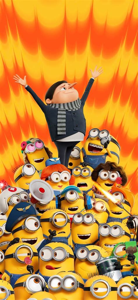 Minion خلفيات Design material dark wallpaper k HD