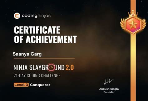 Excited To Share That I Received A Level 3 Certificate From Coding
