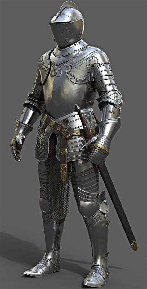 Artstation Knight Armor Samar Vijay Singh Udawat Medieval Knight