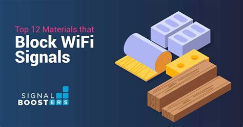 Top 12 Materials That Block Wifi Signals