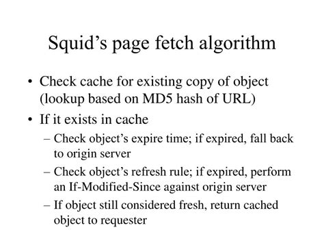 Ppt The Squid Caching Proxy Powerpoint Presentation Free Download Id 521597