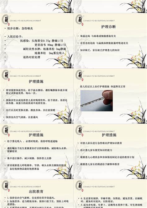 小儿急性喉炎护理查房PPT 卡卡办公