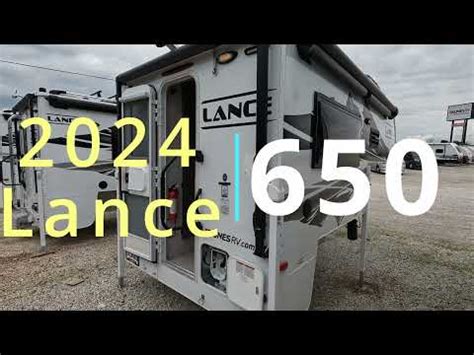 Lances Smallest Truck Camper The Lance 650