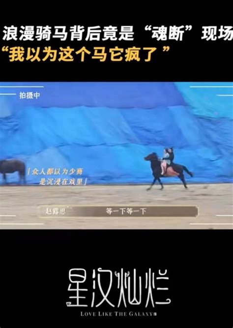 曝赵露思片场骂吴磊说脏话，被网友怒批没素质，骑马戏拍到大哭 知乎