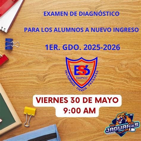 Esc Compartimos Fecha Para El Examen Diagnóstico Para Primeros Grados