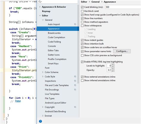 Intellij No Have Vertical Lines Settings Ides Support Intellij