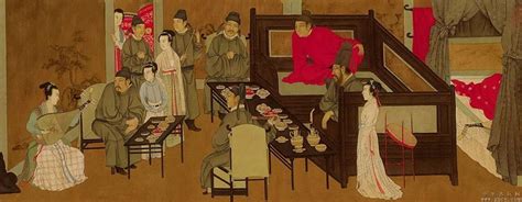画中家具从古画看宋代家具形态 屏风