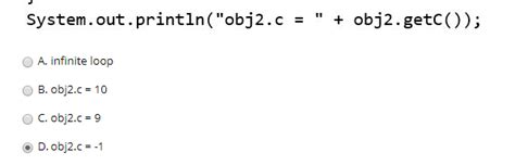 Solved Given The Following Class Class 02 Private Int A