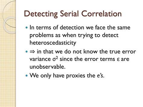 Ppt Serial Correlation Powerpoint Presentation Free Download Id