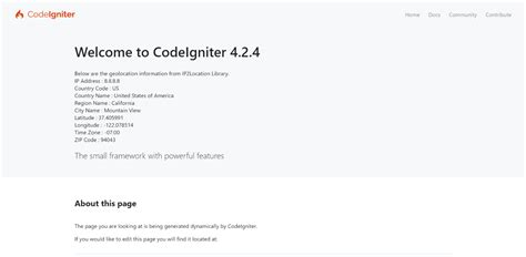 How To Use IP2Location PHP Library In CodeIgniter 4 IP2Location