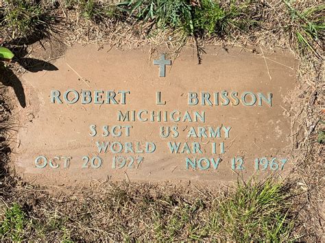 Robert L Brisson 1927 1967 Find A Grave Memorial