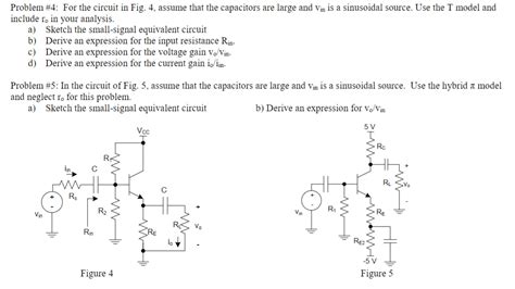 Solved Problem For The Circuit In Fig Assume That Chegg