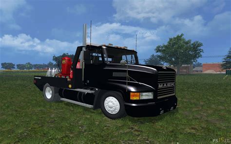 Mack Single Axle Flatbed V FS Mods FS LT