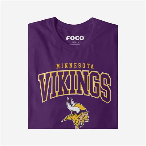 Minnesota Vikings Classic Logo T Shirt En 2024