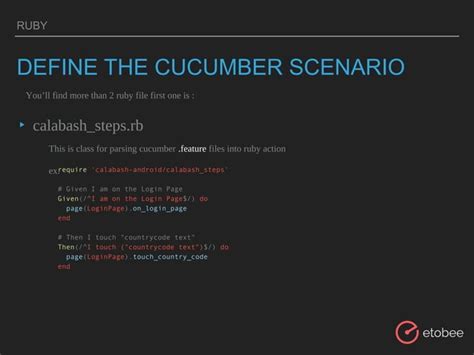 Calabash Automated Test Ppt