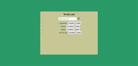 To Do List Using HTML CSS And JS With Source Code CodeWithCurious