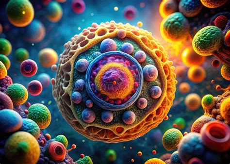 Unveiling The Intricate World Of Cells A Stunning Microscopic Journey Into Cellular Architecture