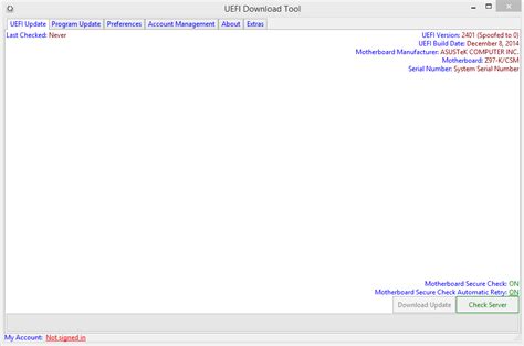 [tool] Uefi Download Tool V1 86 Other Tools Not Bios Modding Related Win Raid Forum