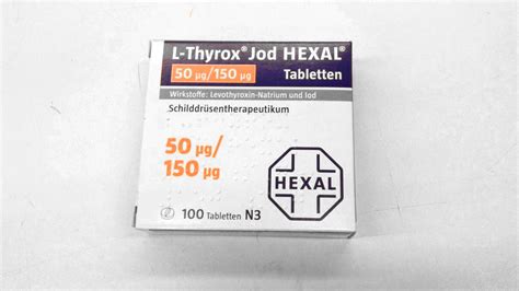 L Thyroxinjod Hexal Nur Für Die Großen Apotheke Adhoc