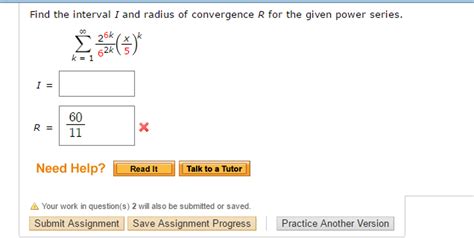 Solved Find The Interval I And Radius Of Convergence For The