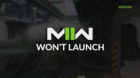 call of duty mw2 won t launch how to fix it