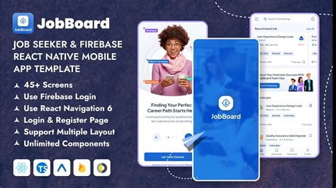 Jobboard Job Seeker And Firebase React Native Cli Mobile App Template Reactnative