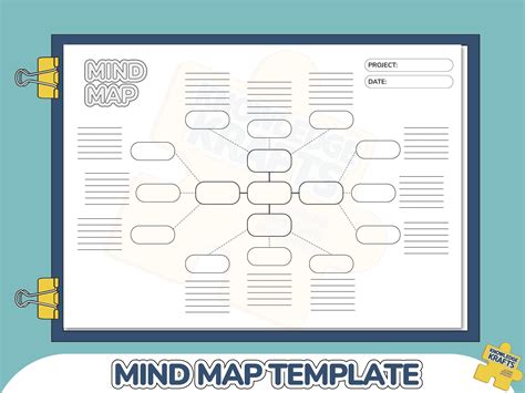 Blank Mind Mapping Template