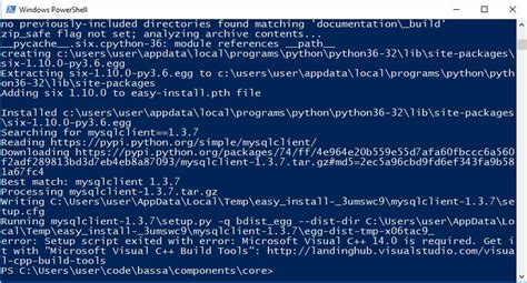 setting up bassa in a windows 10 machine · issue 376 · scorelab bassa