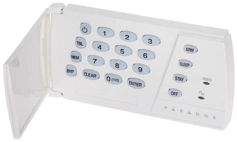 KEYPAD FOR ALARM CONTROL PANEL K636 N3Q PARADOX LED Keypads Delta