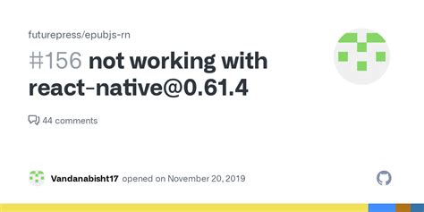 not working with react native 0 61 4 · issue 156 · futurepress epubjs