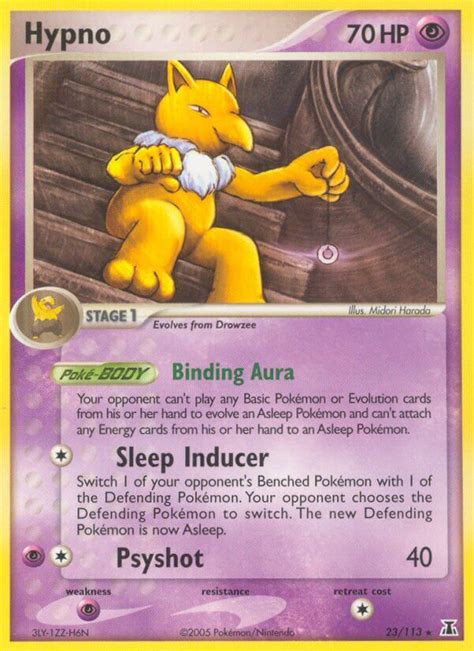 Hypno 23113 Delta Species Pokemonkaartnl
