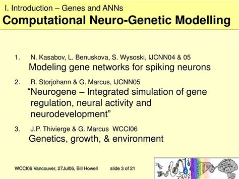 PPT Genetic Specification Of Recurrent Neural Networks Initial