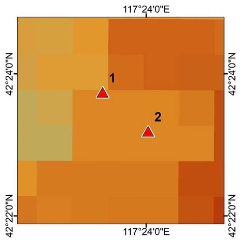 Spatial Distribution Of The A Dem B Ndvi C Nighttime Lst On 9 Download Scientific